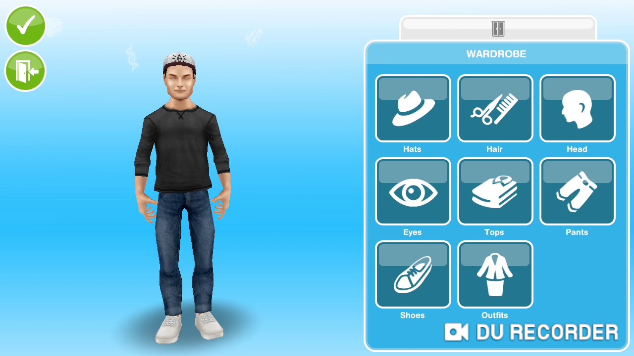 Sims freeplay part 1 (tutorial and making another character) - YouTube
