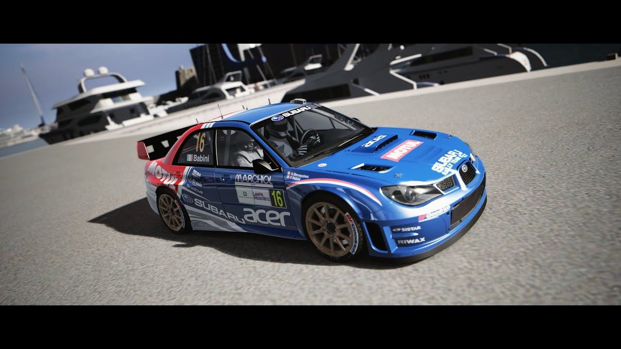 【AssettoCorsa】Subaru Impreza WRC '07-'08 bonnet & rear-window wing ...