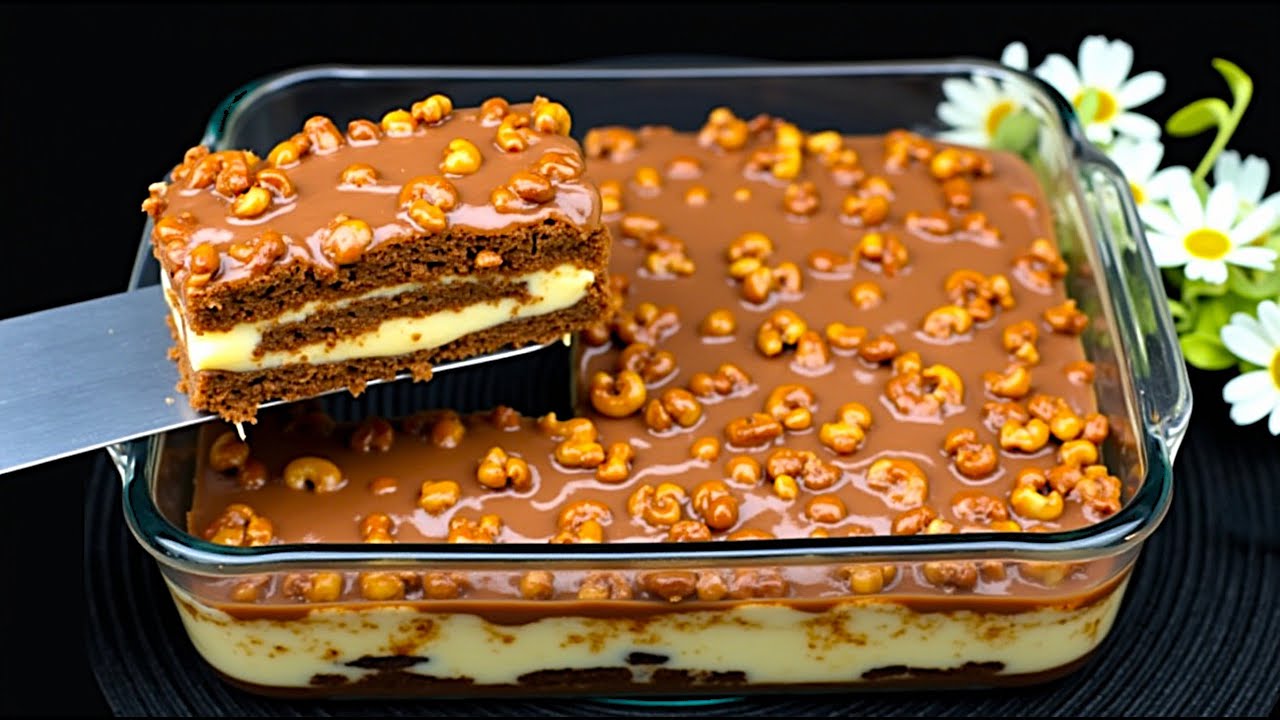 Der beste selbstgebackene Kuchen ohne Backen! Ohne Mehl in 5 Minuten ...
