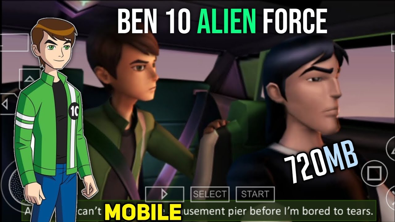 Best Ben 10 Game For Android | PPSSPP Game - YouTube