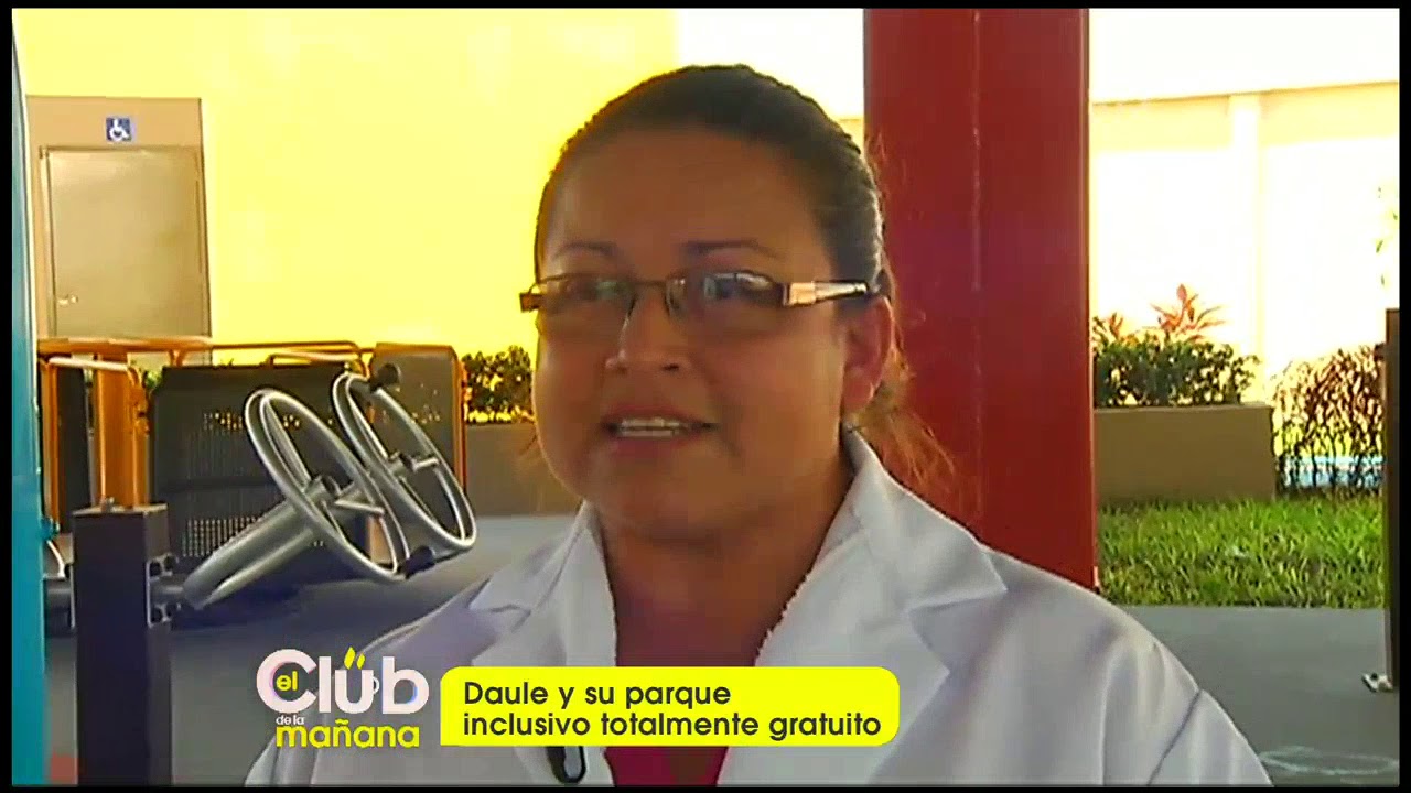 Conocemos un espectacular Parque Inclusivo en Daule - YouTube