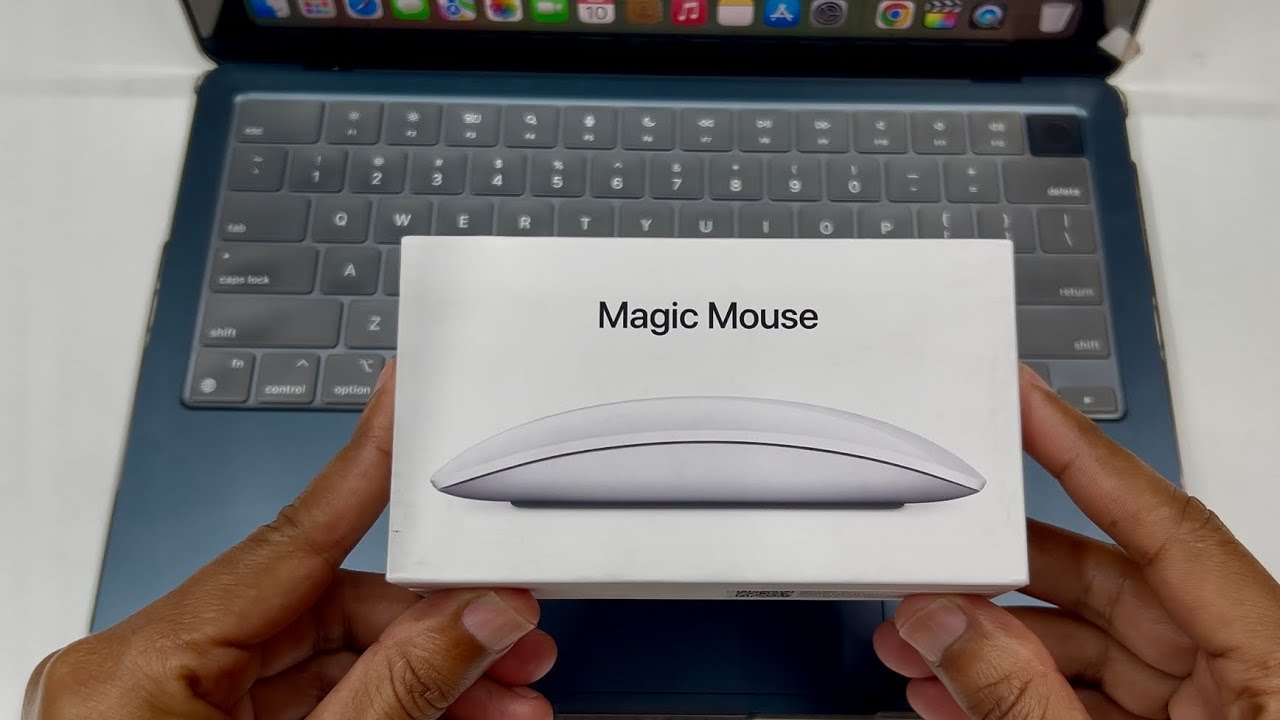 Apple magic mouse unboxing 🤩 Wireless touch mouse with Bluetooth - YouTube
