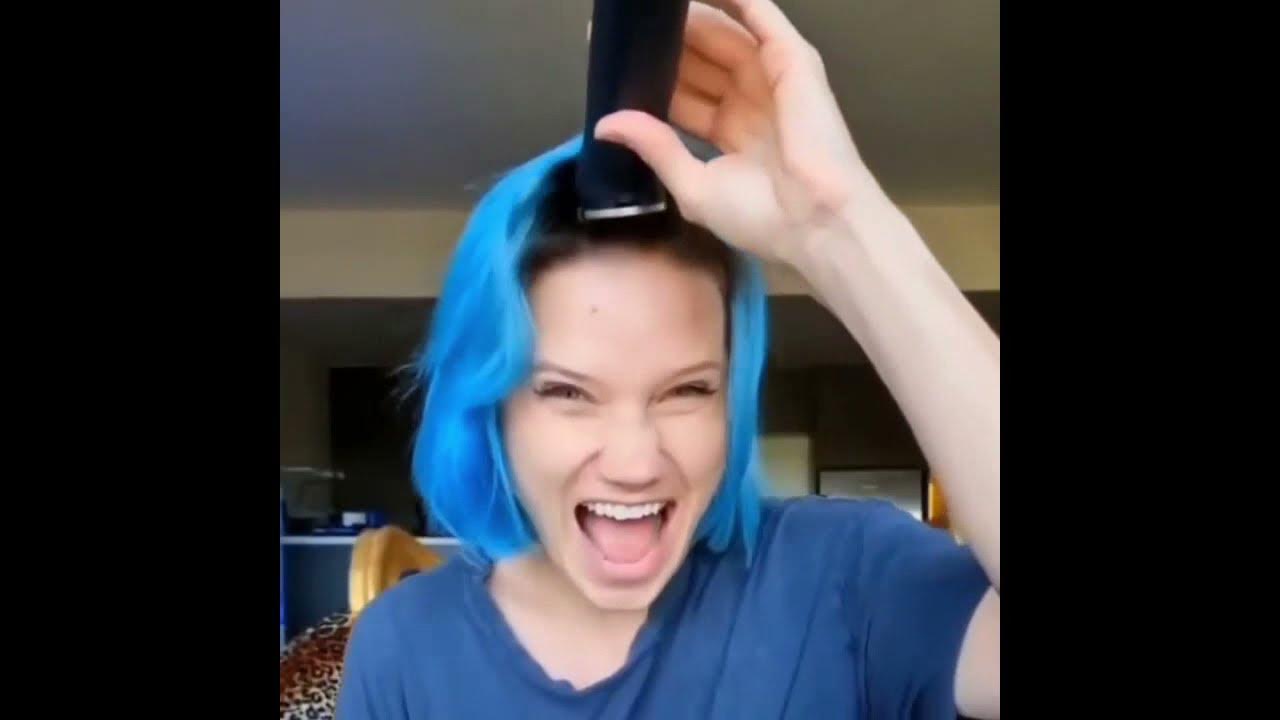 Pretty Girls Headshave Self Headshave Compilation Hd Part 2 Youtube