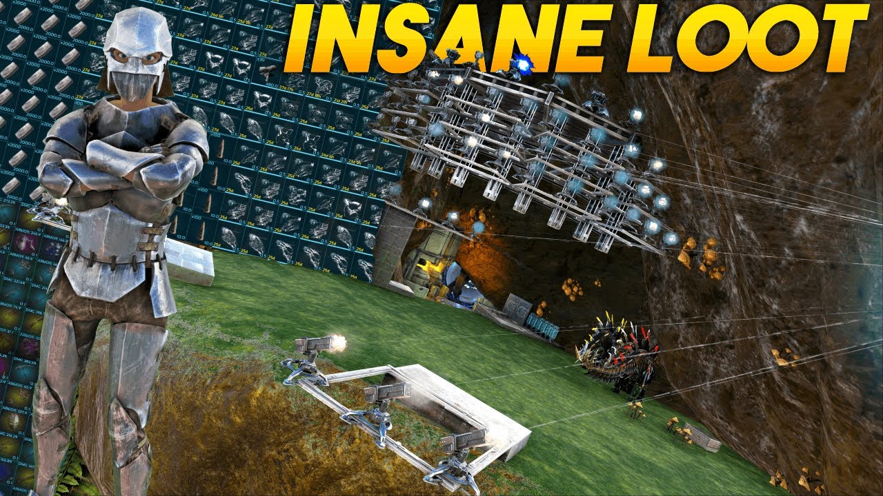 Broken SOLO Raids That Had Insane Loot - ARK - YouTube