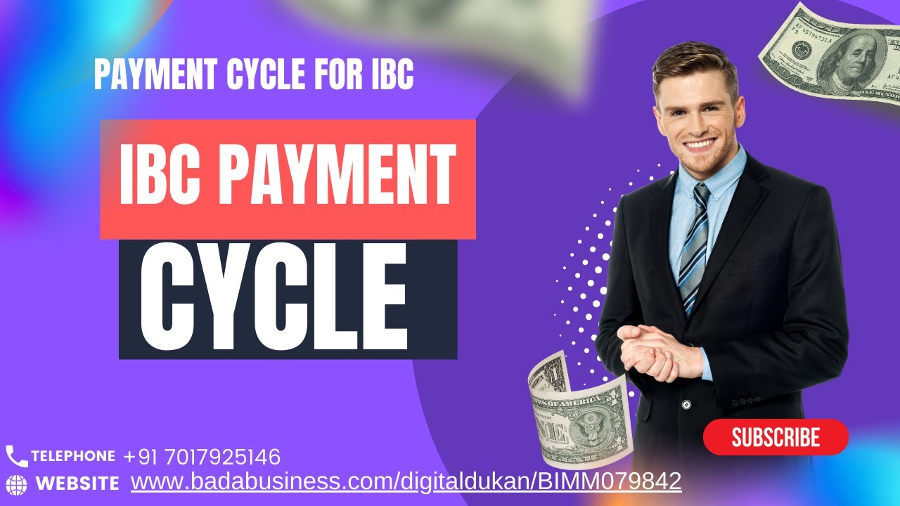 PAYMENT CYCLE FOR IBC - YouTube