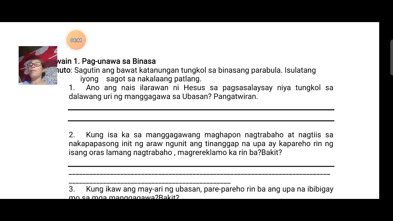 Filipino 9-Learning Activity Sheet ( kwarte 3 Linggo 2) - YouTube