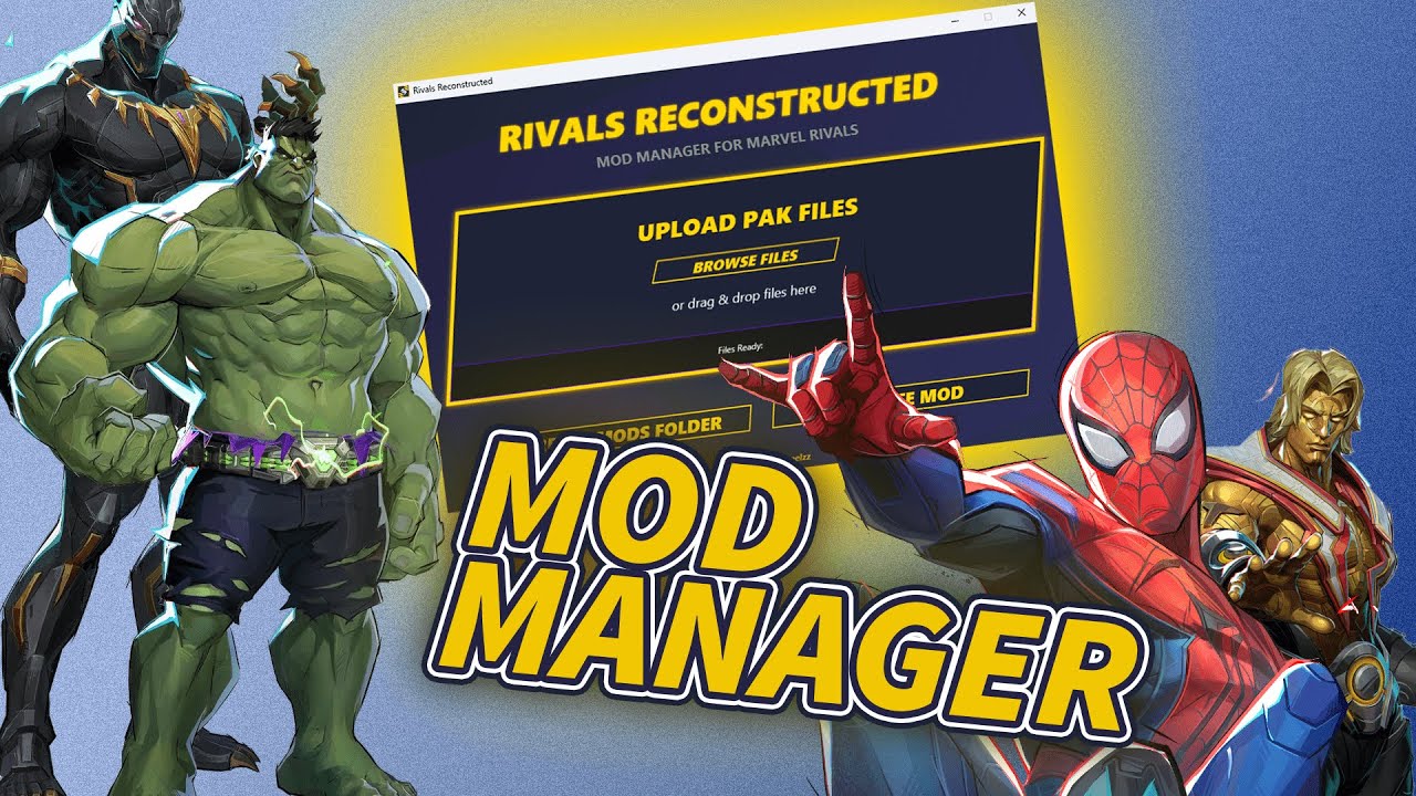 Rivals Reconstructed Mod Manager Tutorial | Easy Modding for Marvel ...