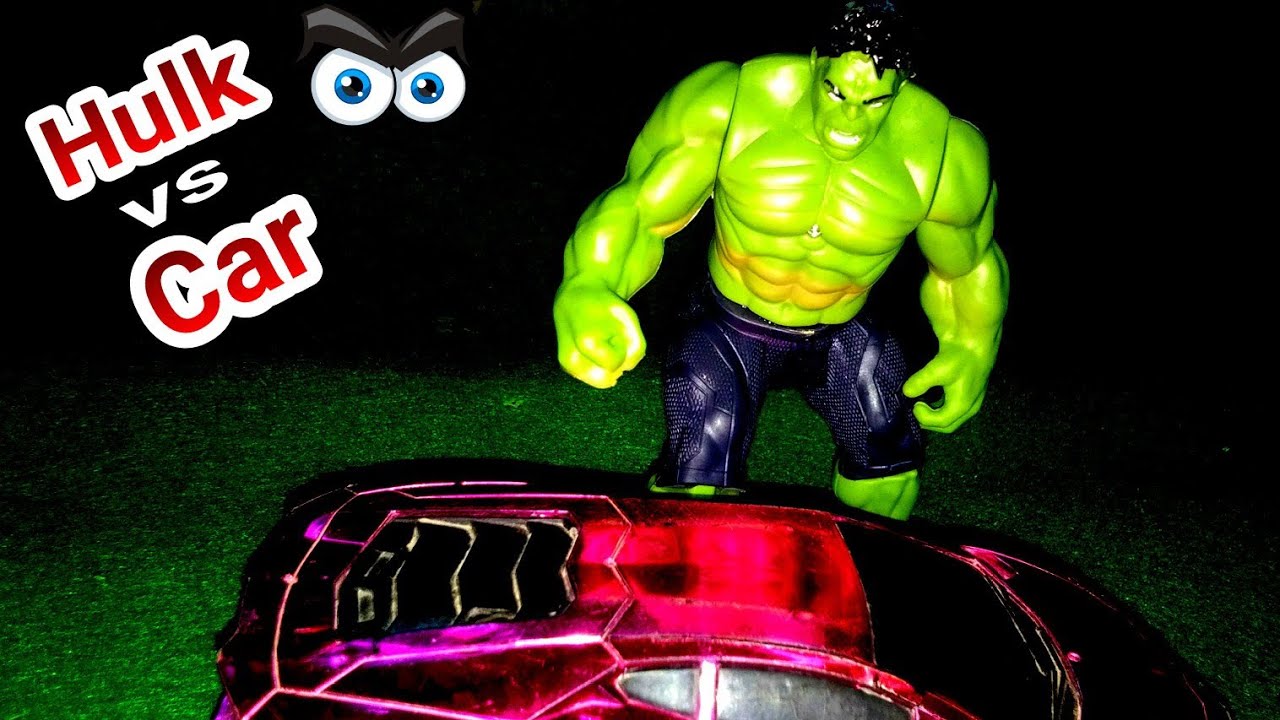 Hulk vs Car, video for kids, Lipi Toys - YouTube