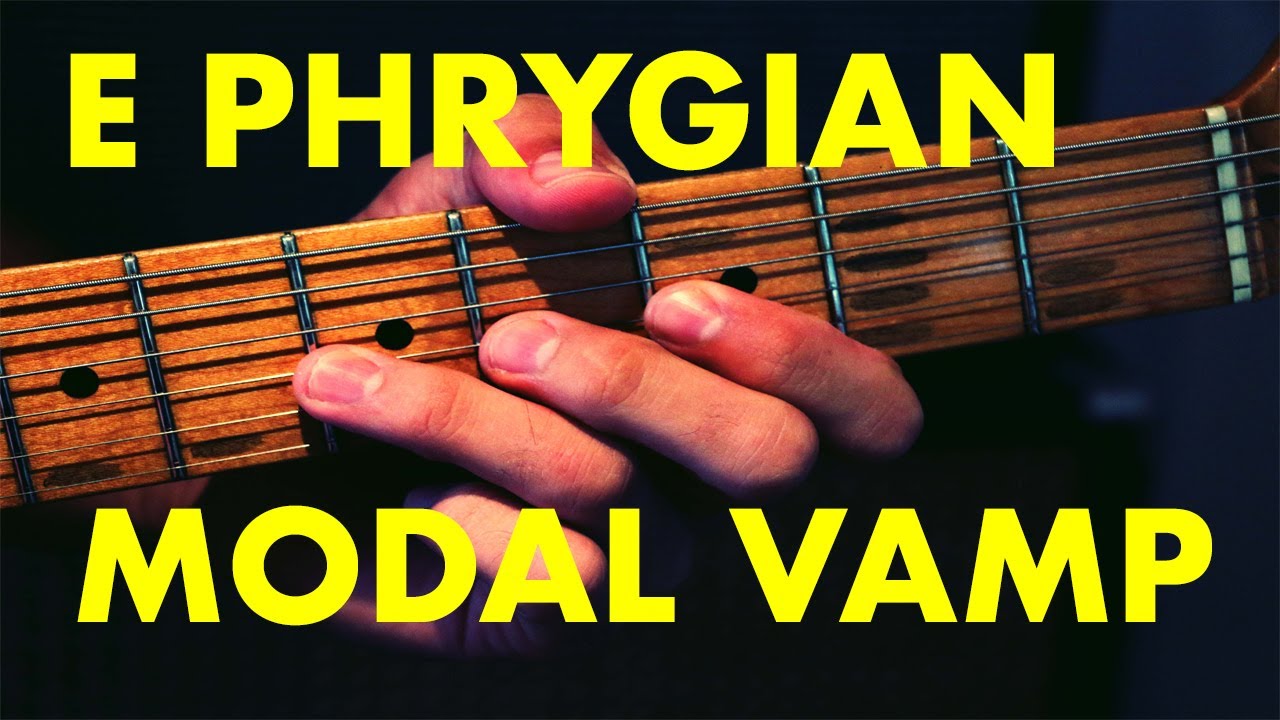 E Phrygian vamp: The Advancing Guitarist - YouTube