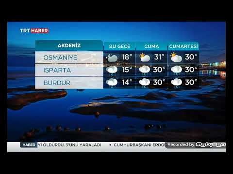 bu gece ve 3 4 haziran hava durumu