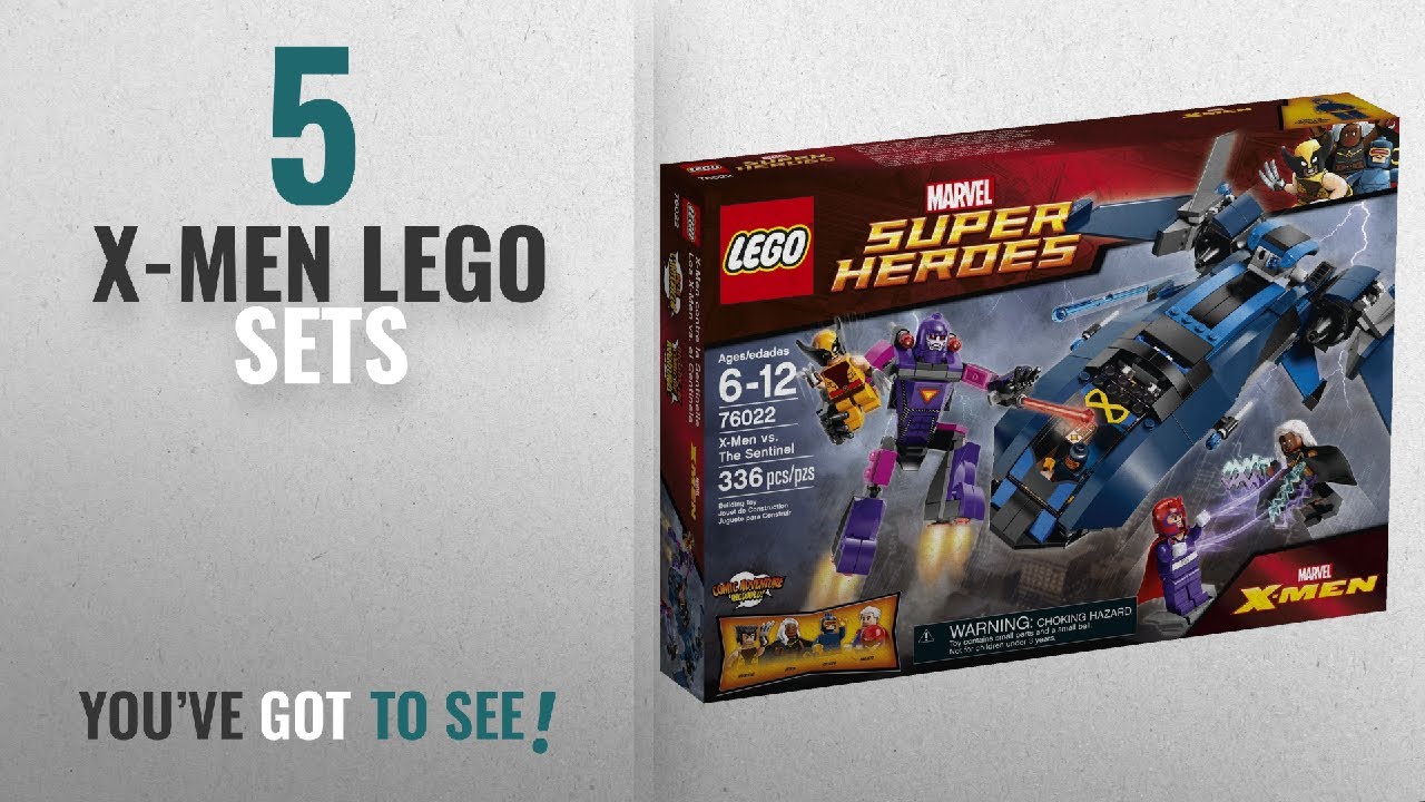 Top 10 X-Men Lego Sets [2018]: LEGO Superheroes X-Men vs. The Sentinel ...