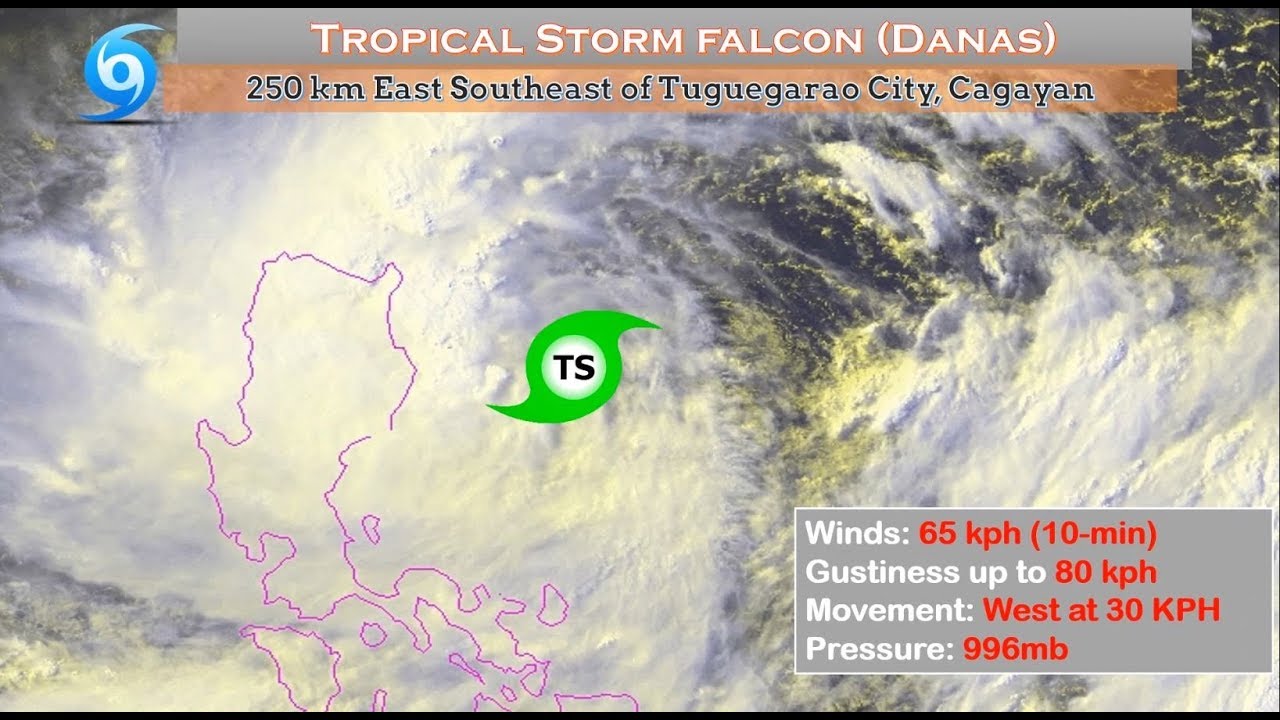 Weather Update- (July 16, 2019) Bagyong Falcon [Tropical Storm Danas ...