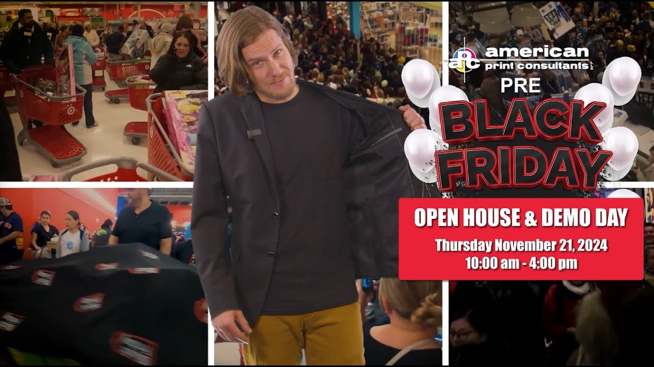 APC's Pre Black Friday Open House & Demo Day - YouTube