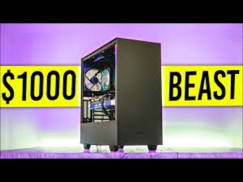 An Awesome $1000 gaming PC build!!! - YouTube