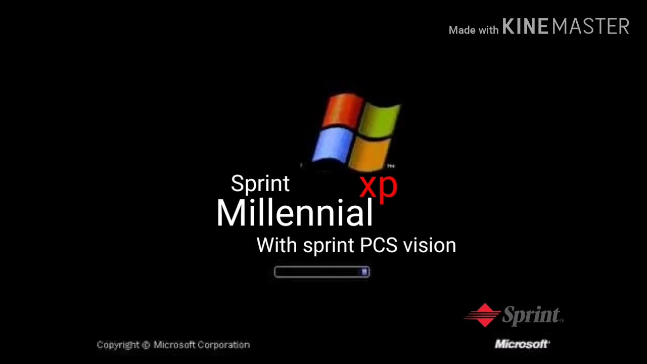 Sprint Millennial xp with sprint PCS vision startup - YouTube
