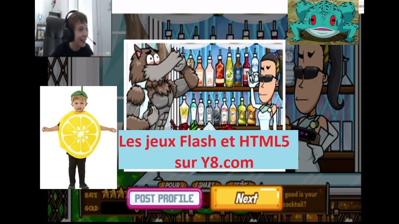 Les jeux Flash et HTML5 sur Y8.com - YouTube
