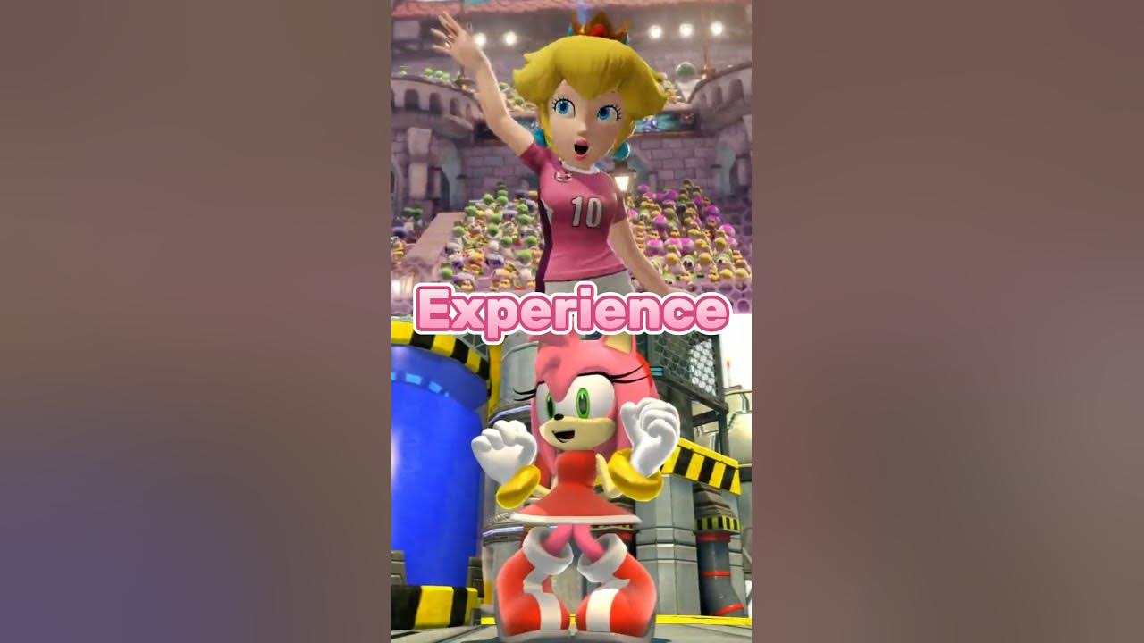 Princess Peach Vs Amy Rose Youtube