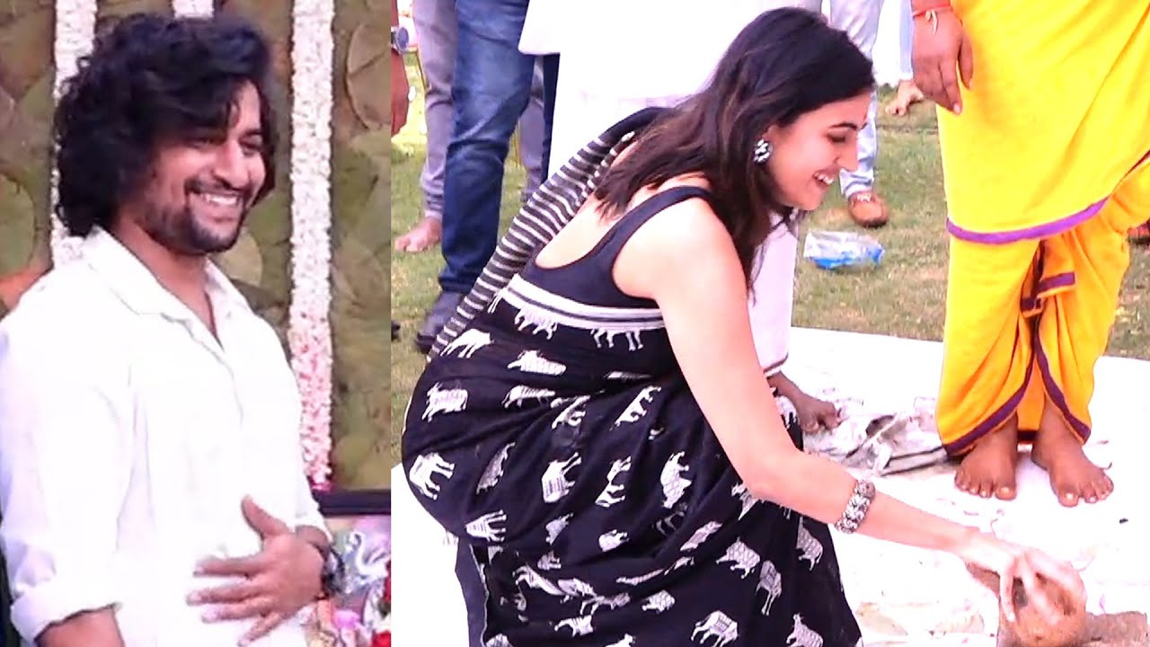 See Nani Reaction On Niharika Konidela Funny | Nani 30th Movie Pooja ...