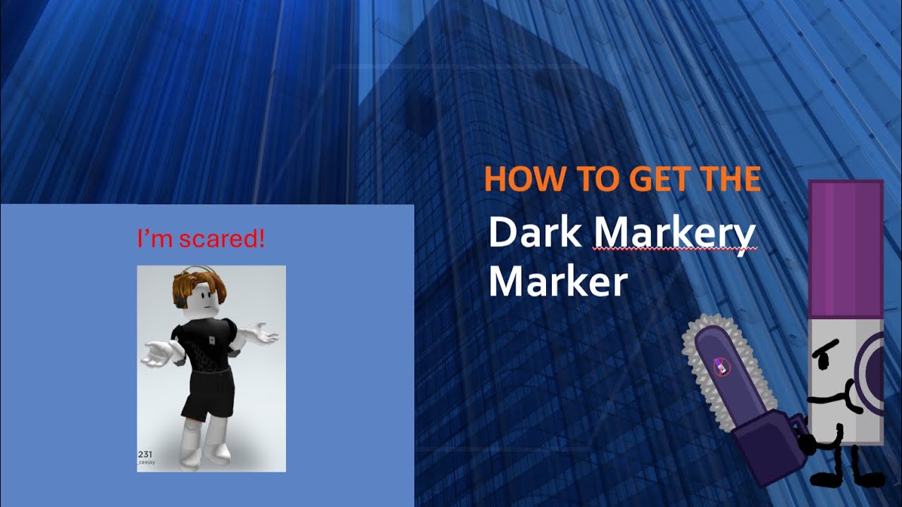How to get the Dark Markery | (I died thrice) | Find The Marker’s - YouTube