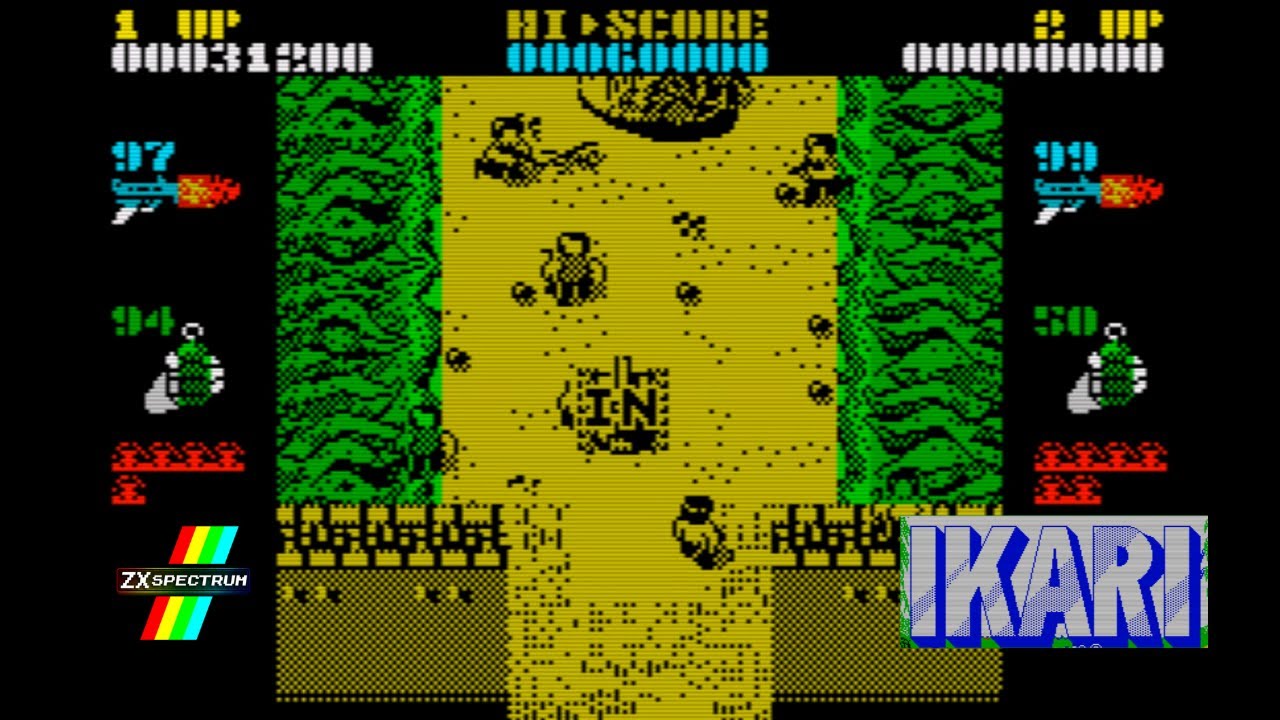 Ikari Warriors (ZX Spectrum) - Walkthrough and Gameplay - YouTube