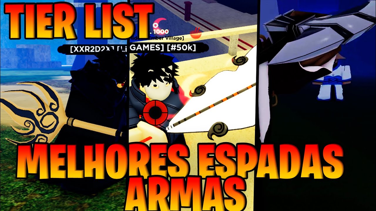 *TIER LIST* MELHORES ESPADA / ARMAS DO NINJA TOOLS SHINDO LIFE - YouTube