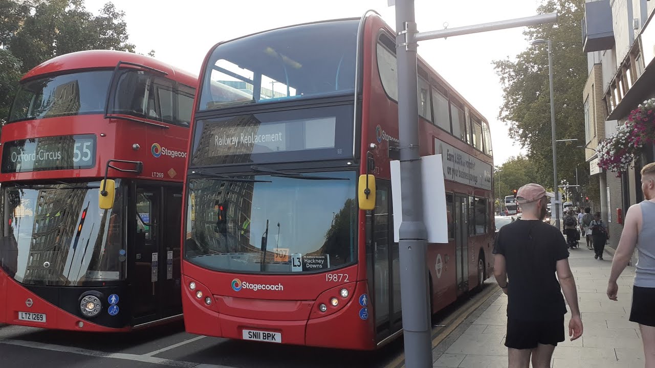 (Rail Replacement) - SLN - ADL E400 - 19872 - SN11BPK - on Route LO-3 ...