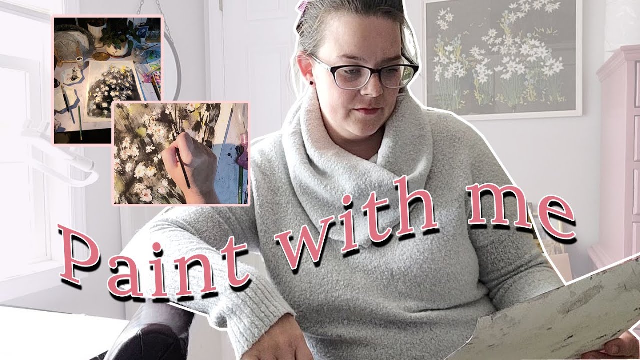 I TRANSFORMED my painting into something NEW - Paint with me studio ...