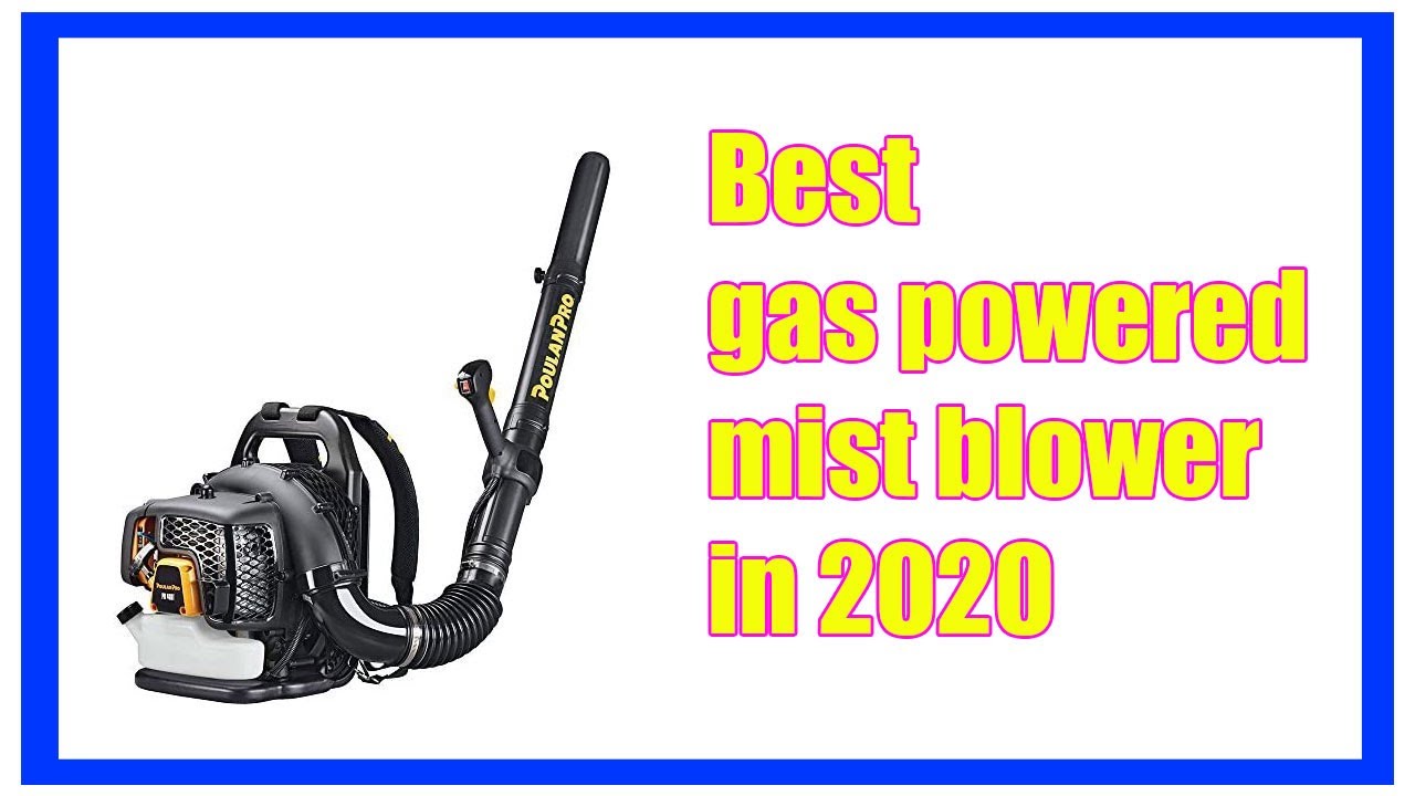 5 Best gas powered mist blower in 2020 - YouTube