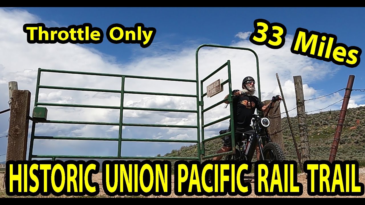I'm Back! Riding the Historic Union Pacific🚂 Rail Trail Again, this ...