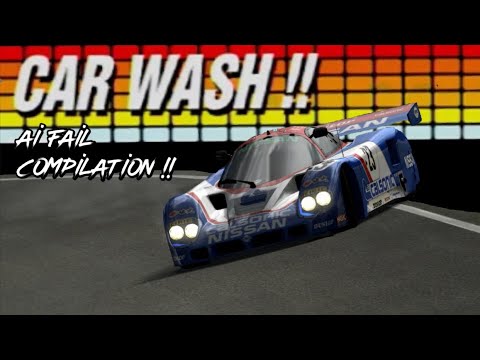 I put the car wash theme of GT2 over a Gran Turismo 4 AI Fail ...