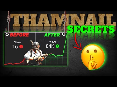 THUMBNAIL DESIGN SECRETS 🤫🧐 create eye catching thumbnail for YouTube ...