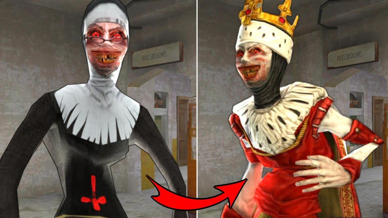 Evil Nun Queen Version Full gameplay - YouTube