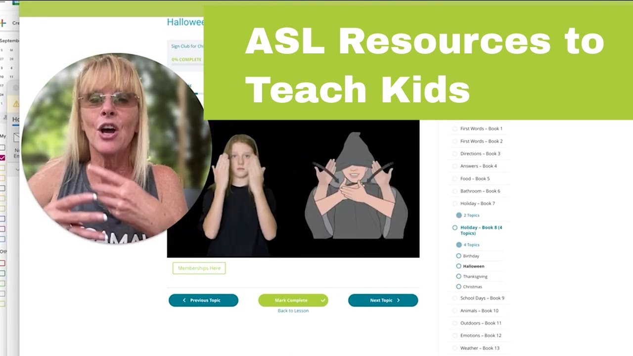 Resources to Teach Sign Language for Middle School Students / After ...