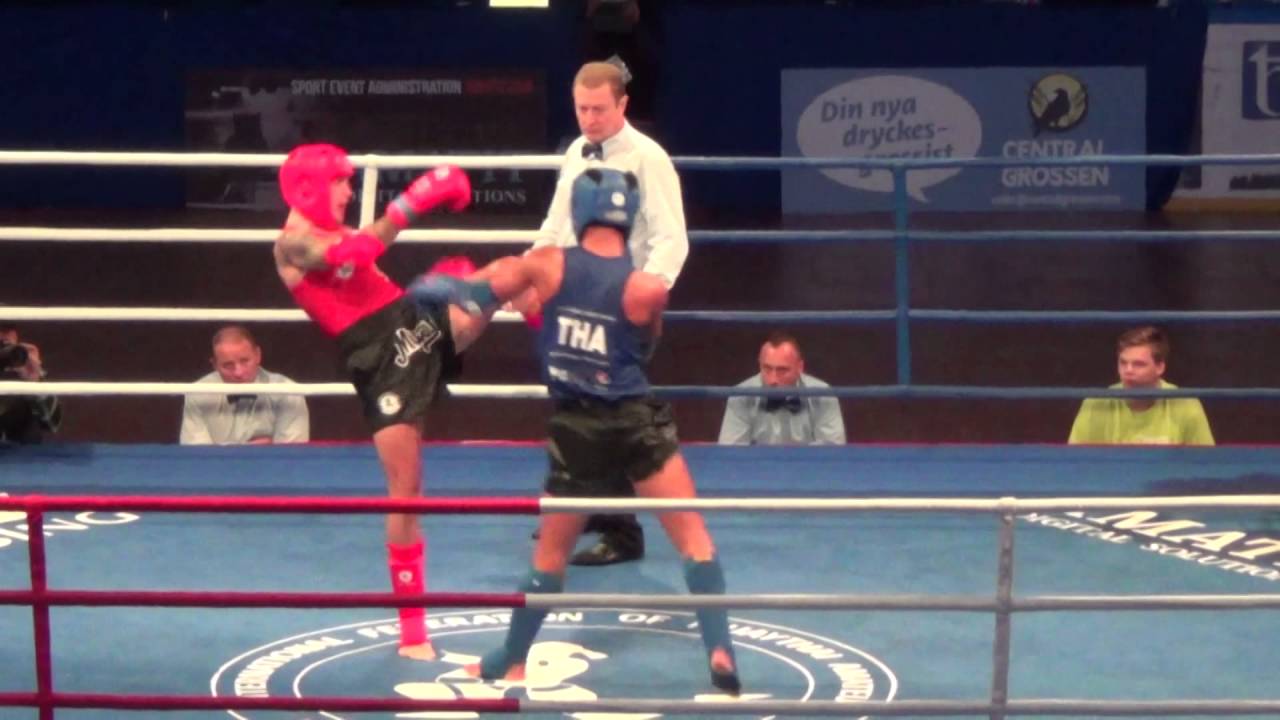 Sean Kearney(Can)-Suppachai Muensang(Tha) final male senior A 71kg ...