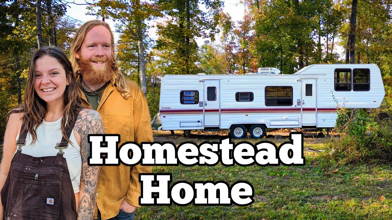 We FINALLY have a HOME! Relief on our HOMESTEAD as winter nears. - YouTube