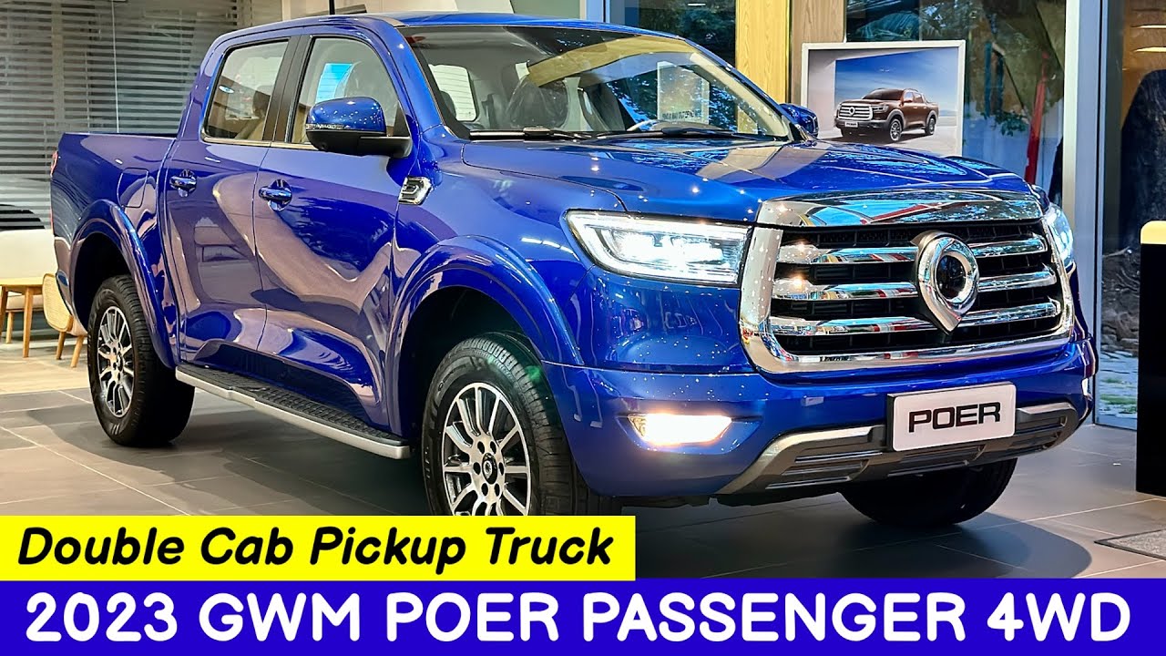 2023 GWM POER PASSENGER 4WD - Double Cab Pickup Truck | Exterior and ...