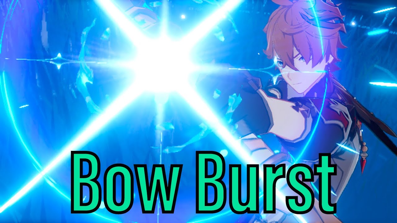 Tartaglia (Childe): Bow Burst Damage - YouTube