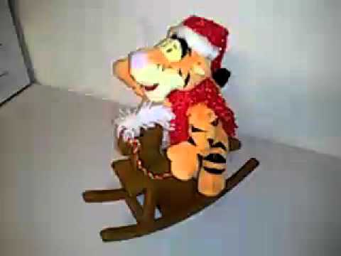 Rocking Tigger by Gemmy - YouTube