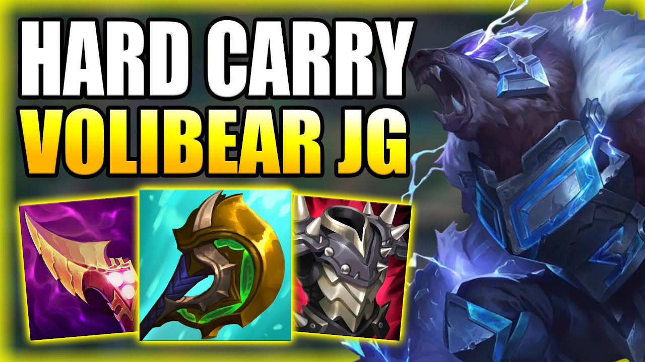 HOW TO PLAY VOLIBEAR JUNGLE & HARD CARRY THE GAME! - Best Runes/Build ...