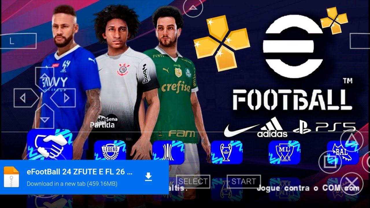 NOVO MOD DO eFootBall PES 2025 COM NOVAS TEXTURAS E GRÁFICOS PARA ...