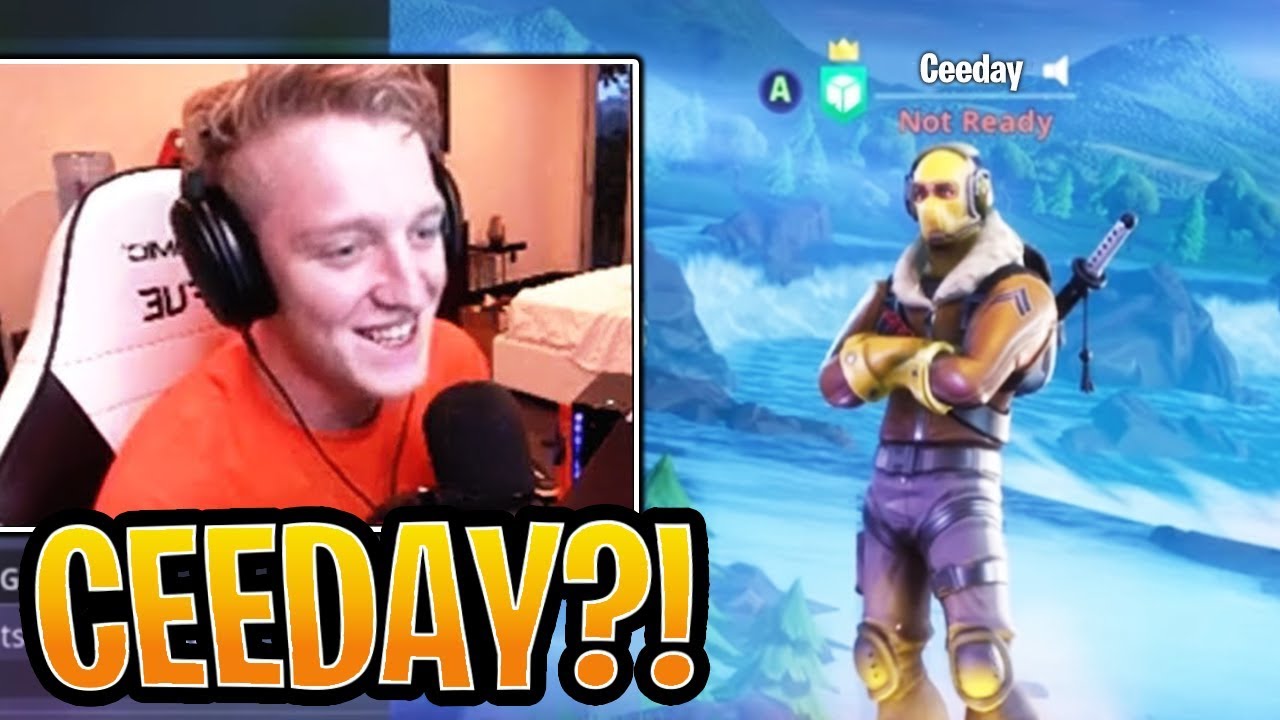 Tfue Wants to 1v1 Ceeday *PICKAXE ONLY* - Fortnite Twitch Moments - YouTube