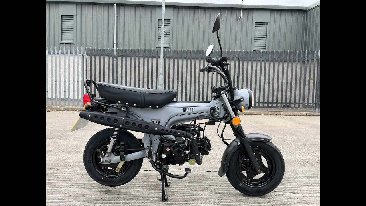 Bluroc Heritage 50 50cc Mini Midi Monkey Bike Motorcycle - Finance & UK ...