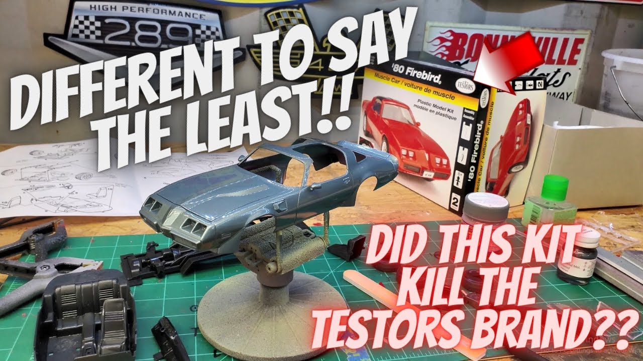 Super basic but a great looking kit! Testors 1980 Pontiac Firebird ...