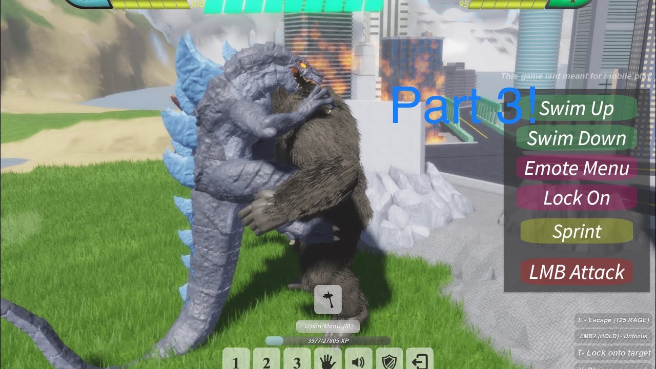 3 project kaiju battles part 3 🔥🔥🔥 - YouTube