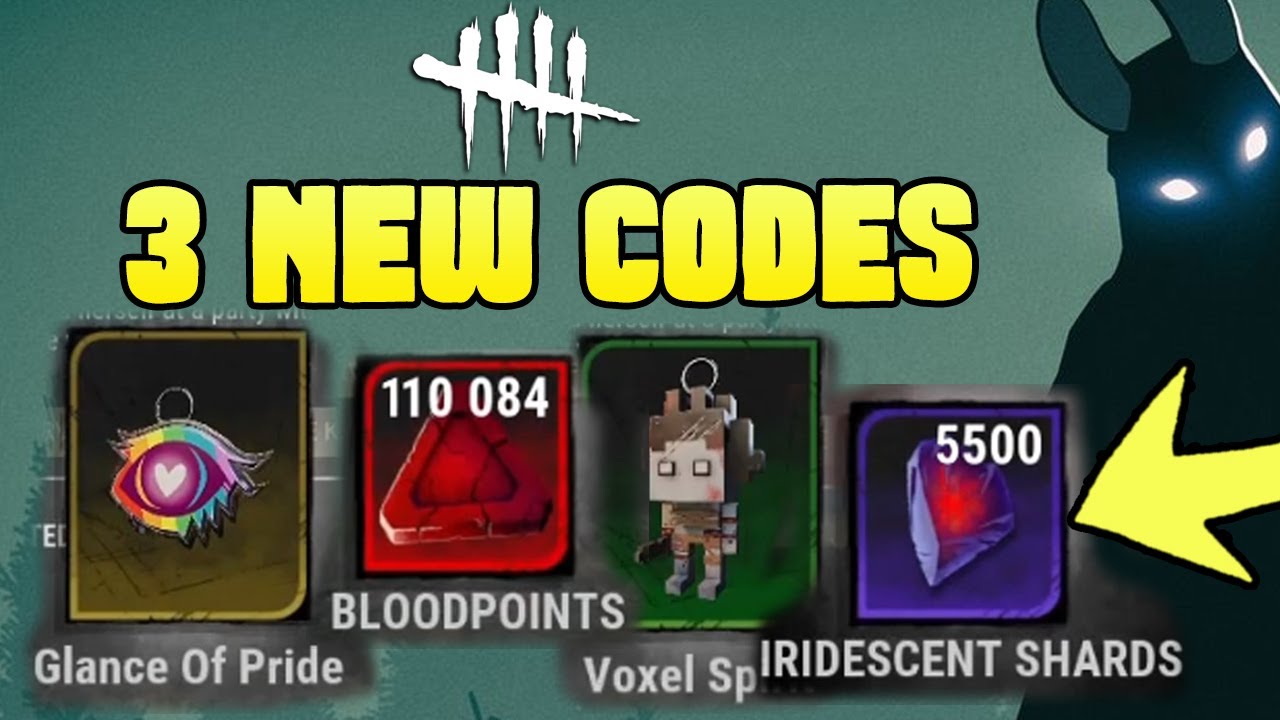 7th July 3 NEW DBD CODES Dead By Daylight 2023 for Bloodboints, Free ...