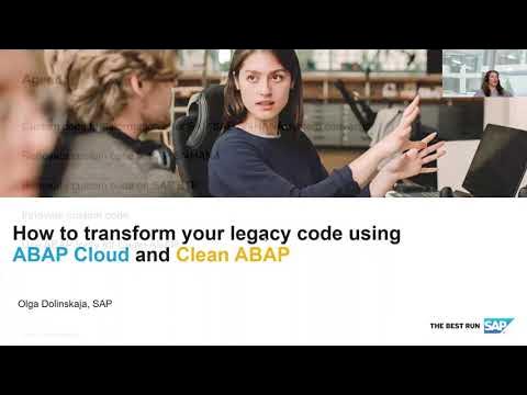 How to transform your legacy code using ABAP Cloud and Clean ABAP - YouTube