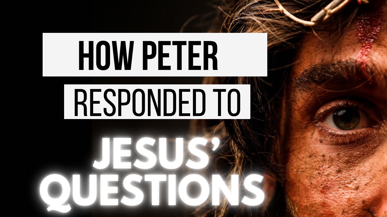 How Peter Responded to Jesus’ Questions #jesus #bible #church #god ...