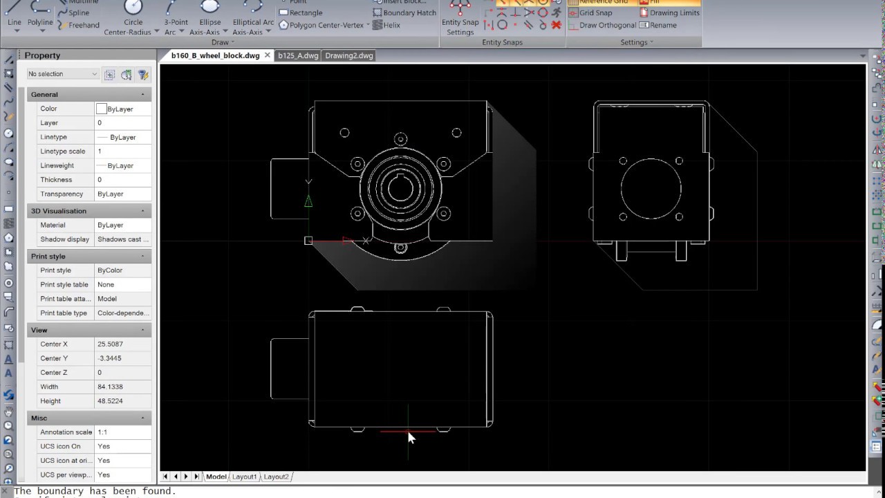 CMS IntelliCAD 8.3 PE 2D 3D CAD Software - YouTube
