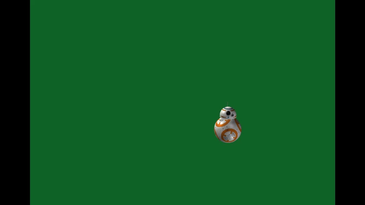 bb8 green screen effect - YouTube