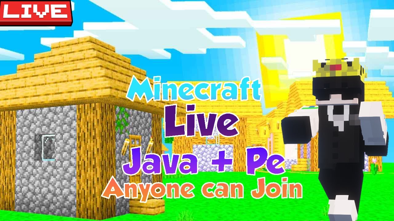 Minecraft Survival Smp Live Java+Bedrock On FireFrost | Anyone Can Join #shorts | Day # 4 - YouTube